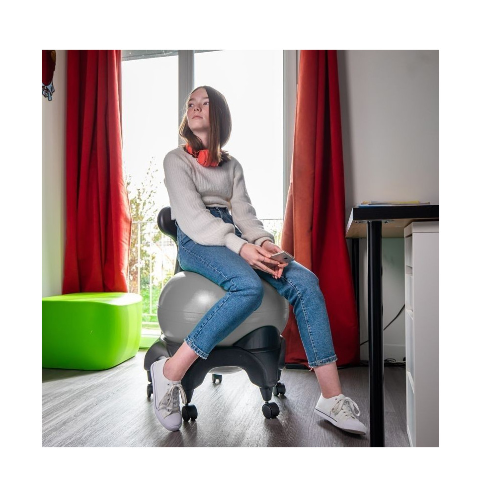 Tonic Chair - chaise originale avec ballon pour se muscler la journée ...