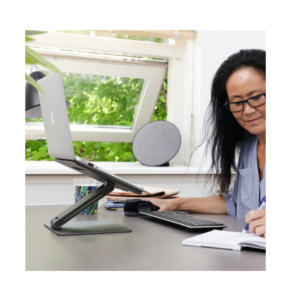 support PC portable Riser - Contour Design - Ventilation du pc assurée