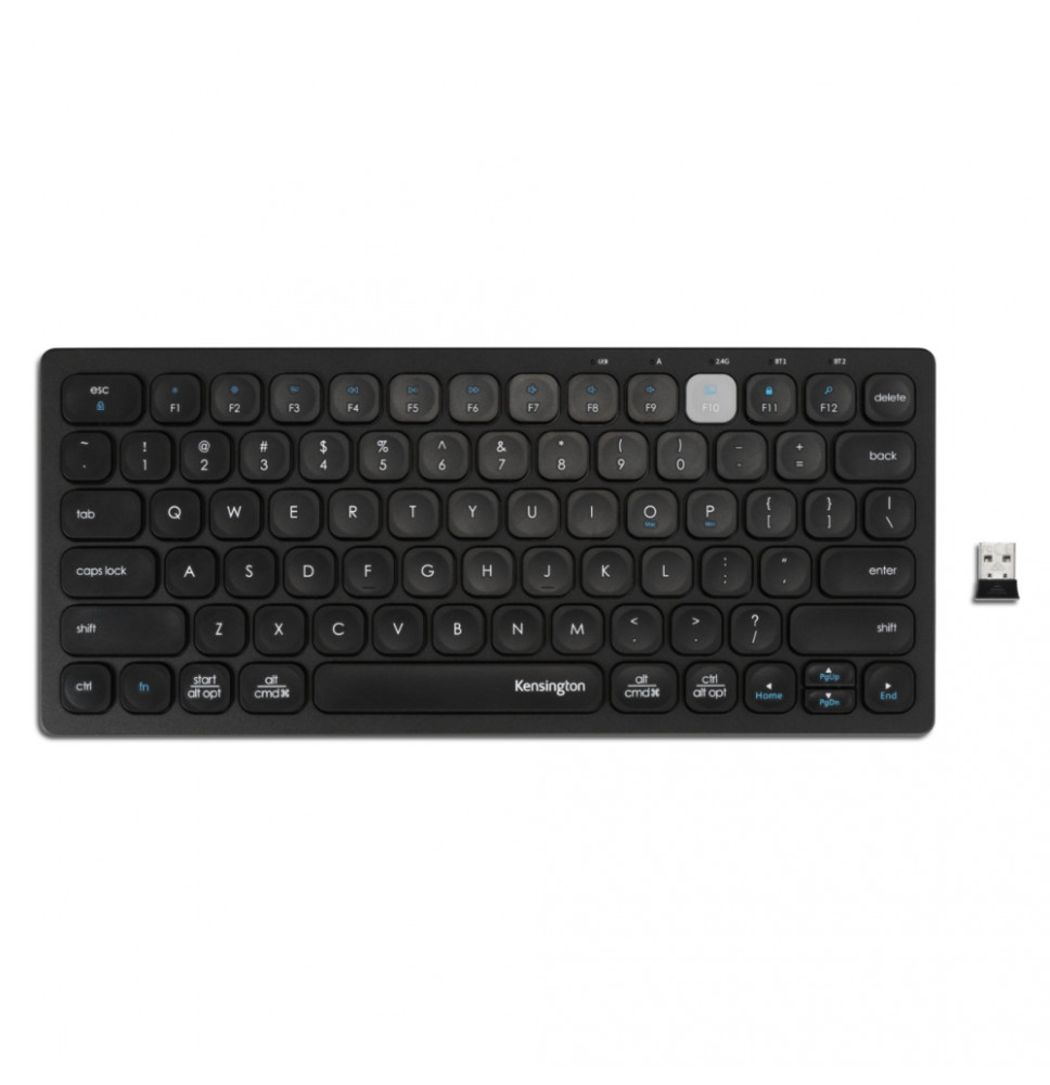 Clavier compact sans fil multi-appareils - Frappe agréable