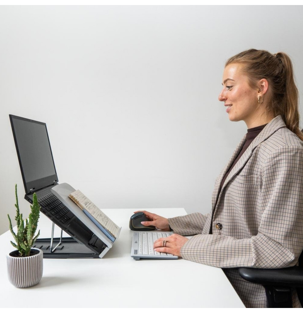 Ergo-Q 3 30 Circular- support de pc portable - Léger et résistant